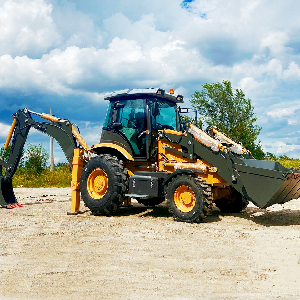 Backhoe Loader 4x4 - Efficient Earth-Moving Machinery