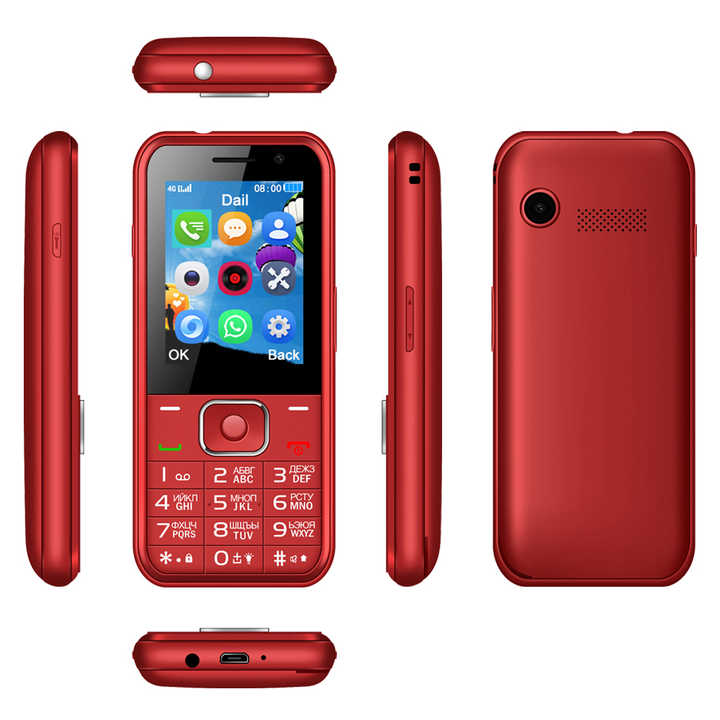 ML2401 2.4 Inch 4G Bar Smart Feature Phone Dual SIM Card