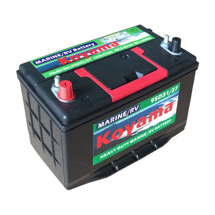 BCI Group 27R Car Battery MF95D31R 12V80Ah Automotive Marine Battery ...