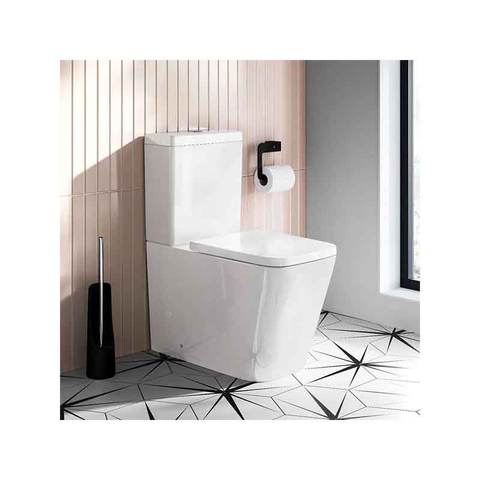 Gold Ceramic Toilet - Modern S-Trap Design for Bathrooms