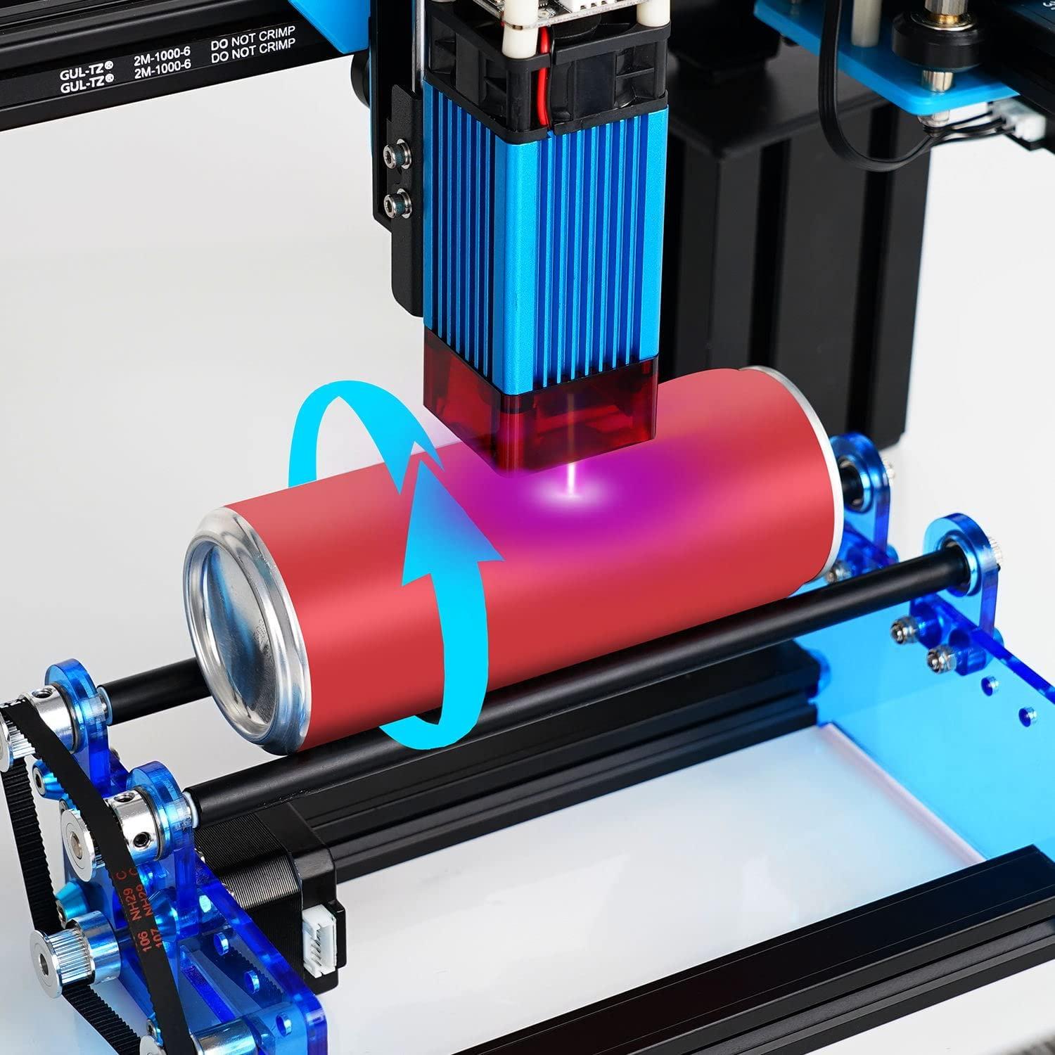 TWOTREES 3d printer laser engraver Y-axis rotary roller engraving ...