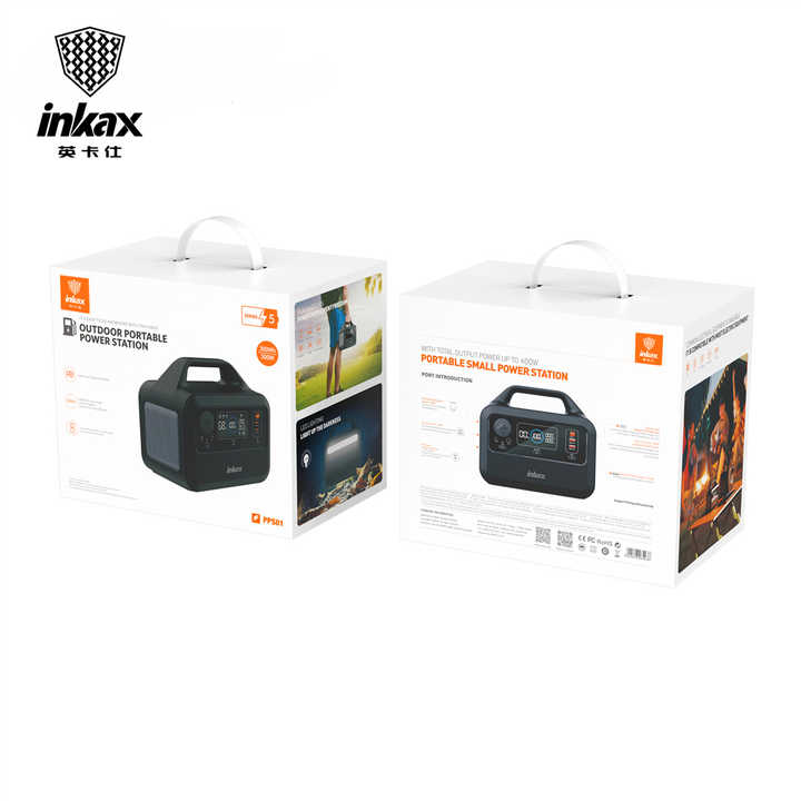 Inkax High Capacity 220V Solar Power Station US Plug Charger With Led ...