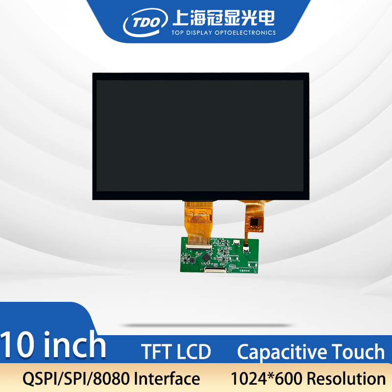 10.1 Inch QSPI LCD with Capacitive Touch | 1024x600 Resolution for ...