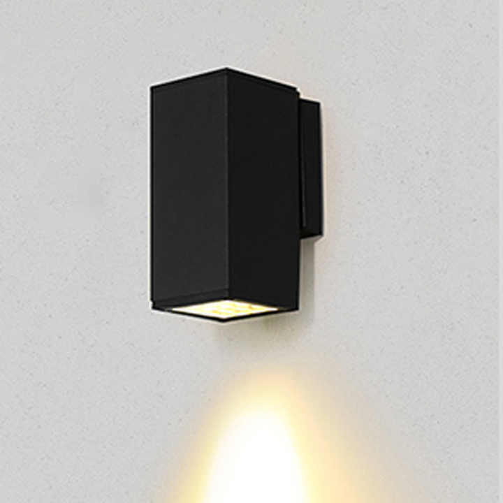 Creative IP65 Wall Mount LED Fancy Light Home Aluminum Square Garden ...