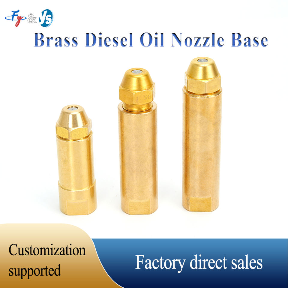 Brass Diesel Oil Nozzle Base Methanol Burner Accessories Oil Burner ...