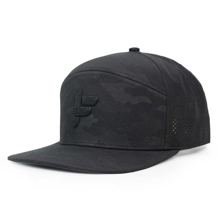 HS15 Men Black Waterproof Hat - Hip Hop Snapback Caps