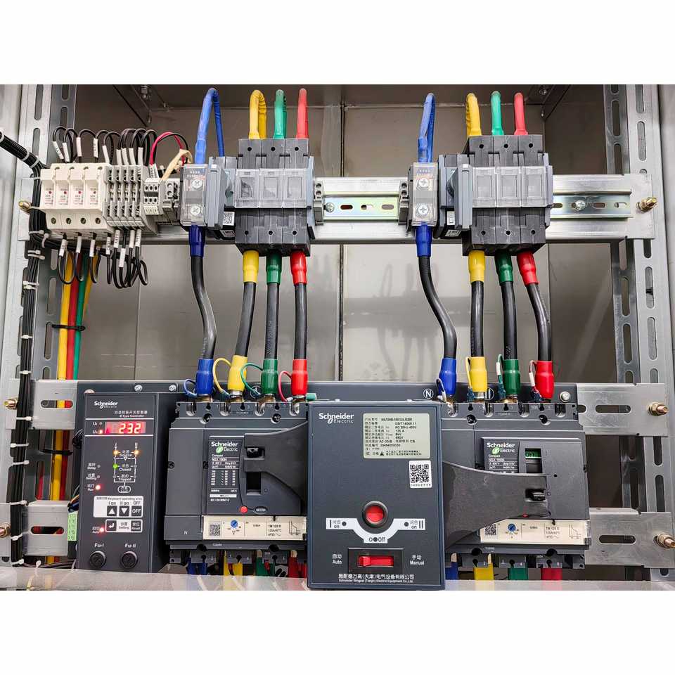 ATS Control Panel Automatic Transfer Switch Panel Power Distribution ...