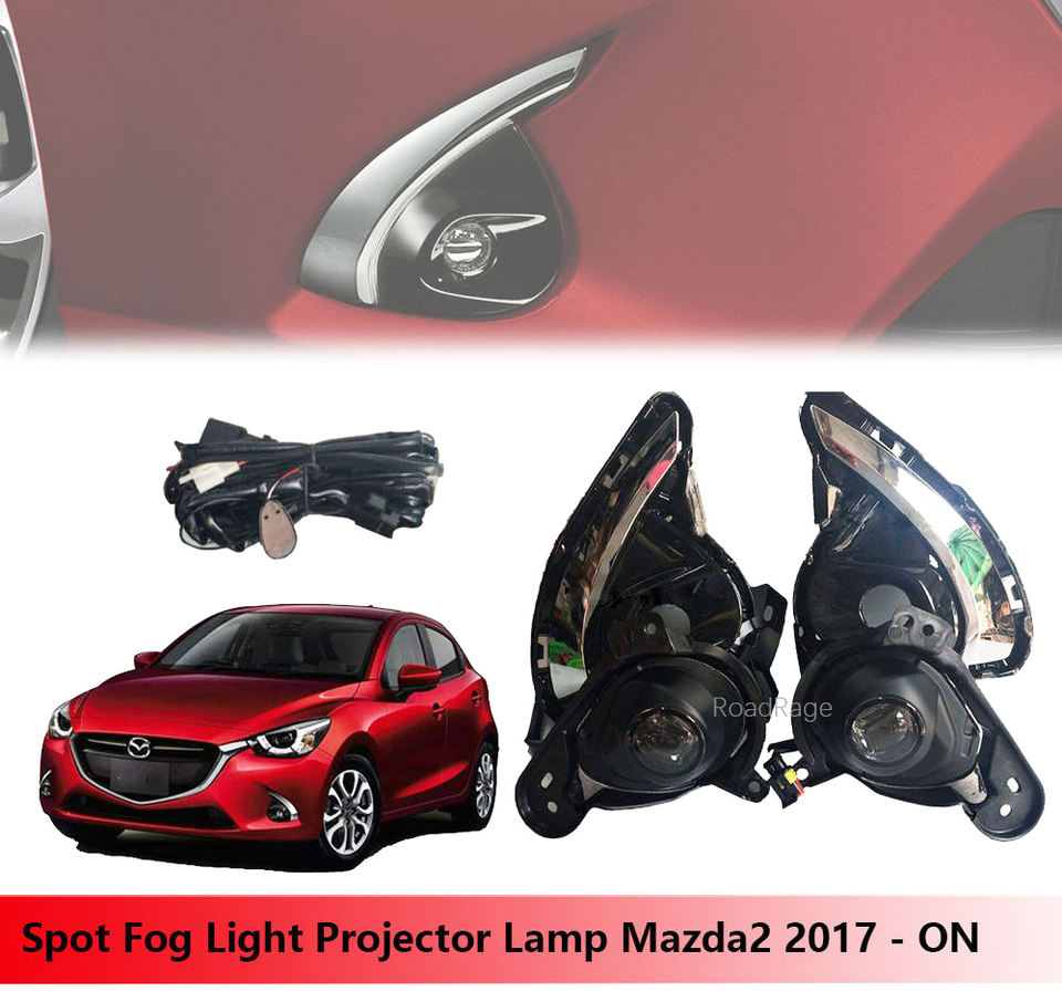 Mazda 2 LED Fog Lights - Reliable and Bright Performance