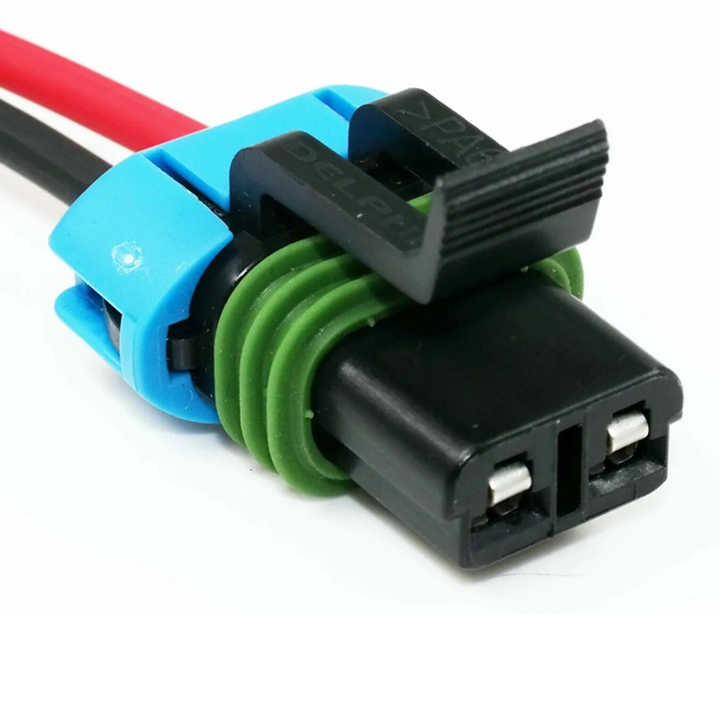 2 Pin Connector Wire Harness Pigtail 15300027 15300002 - CNCH Custom ...