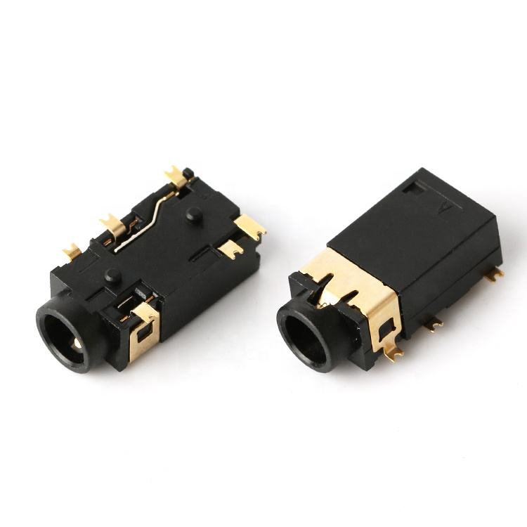 3.5mm Female Connector - SMT SMD Headphone Socket for Audio & Video ...