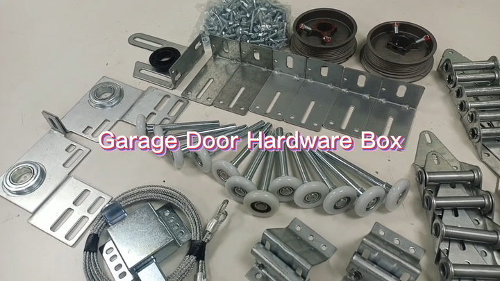 Steel Overhead Garage Door Hardware Kits Parts Automatic Tilt Carriage ...