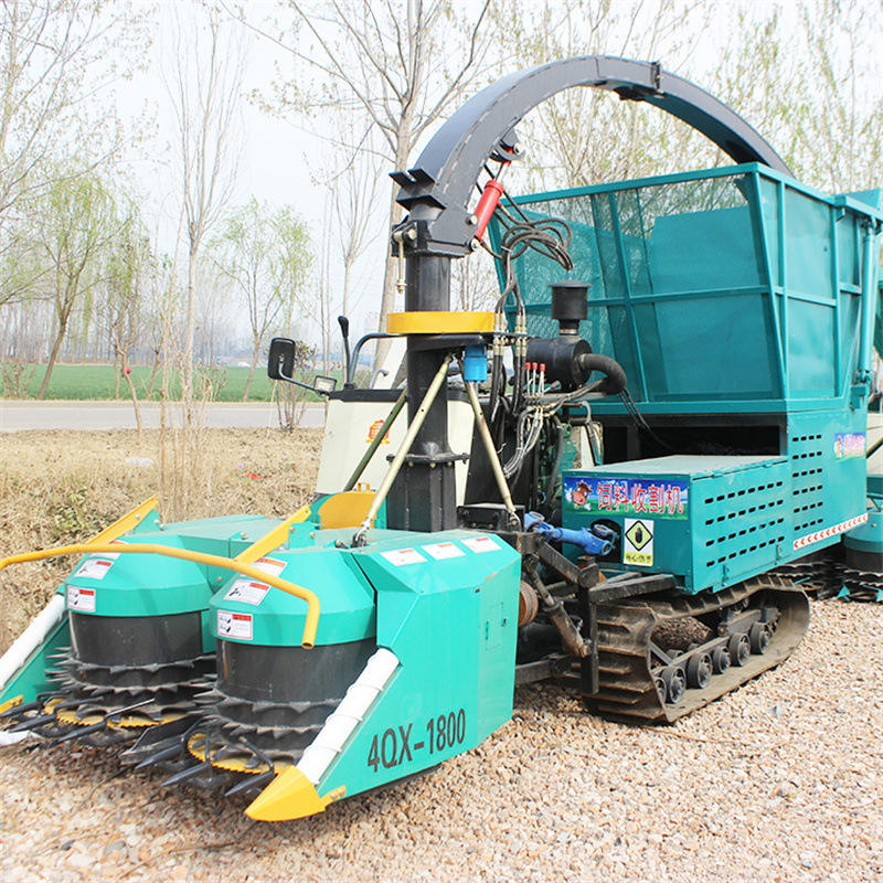 Double Row Corn Silage Harvester Corn Harvesting Machine with Lowest ...