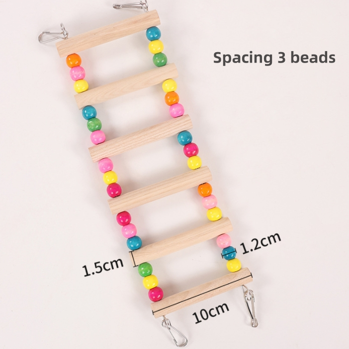 Bumo 2025 New Parrot Supplies Bird Toy Rotating Ladder Bird Climbing ...