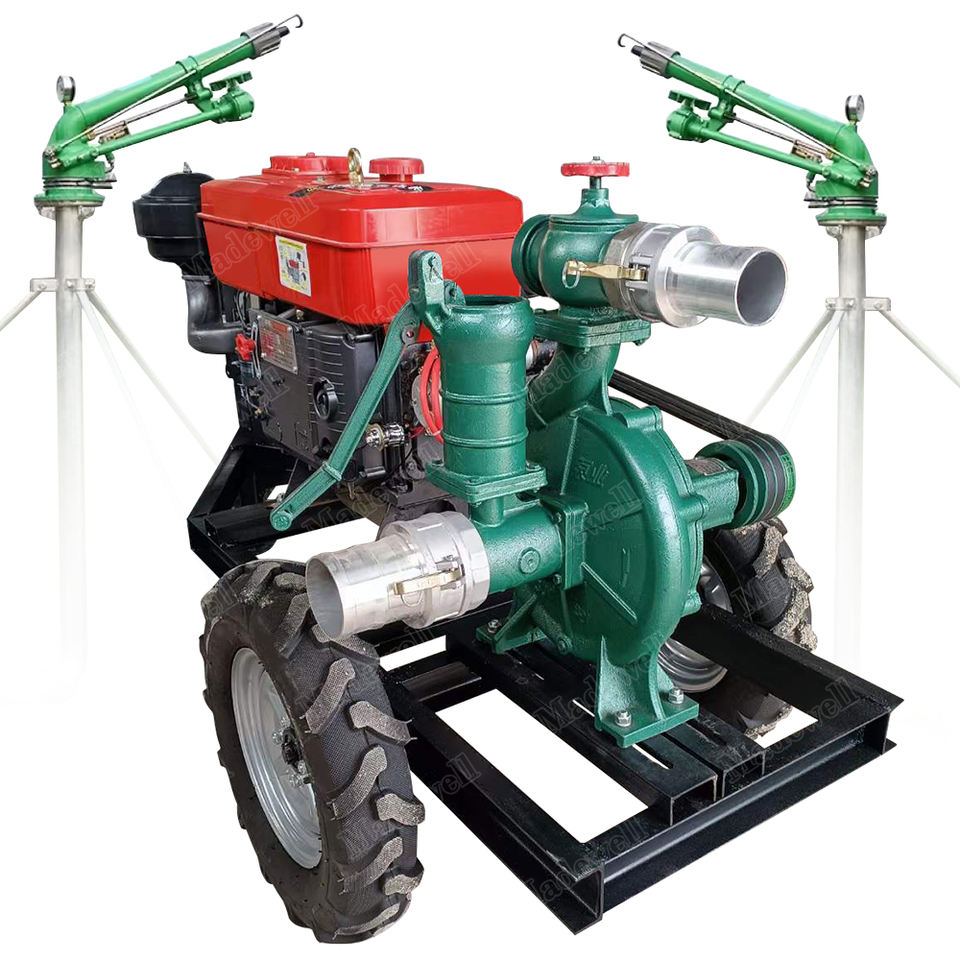 6 Inch diesel Driven High Flow Agricultural Irrigation Water Diesel ...