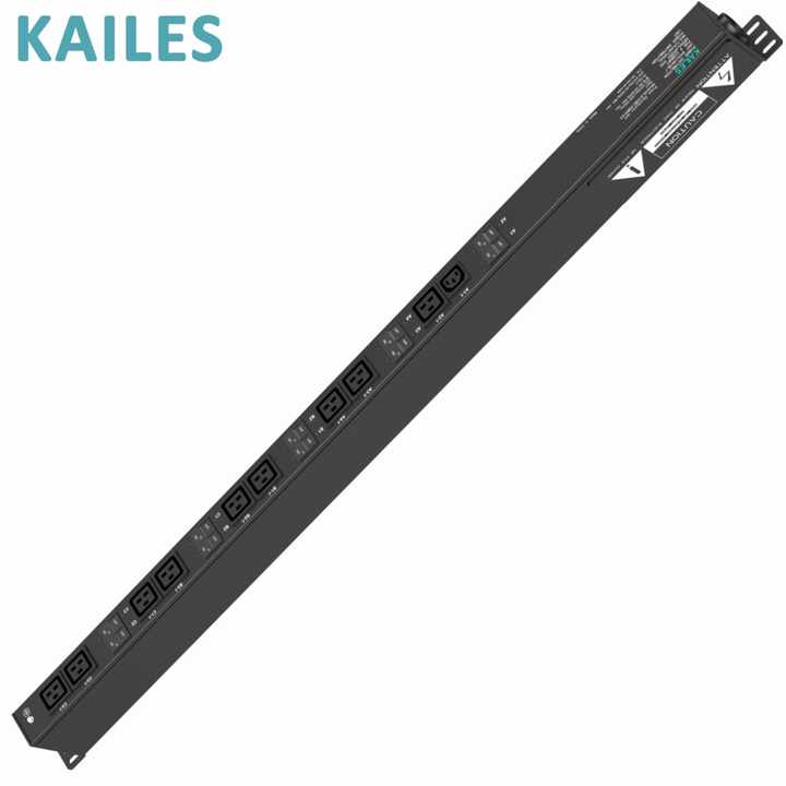 KLS 19 Inch Rack Mount Mining PDU 3 Phase 200A Vertical Installation ...