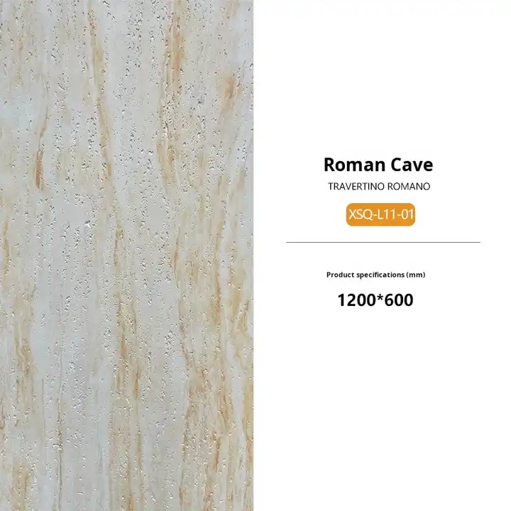 Lightweight Modern Travertine 3D Ultra-Thin Flexible Stone Tile ...