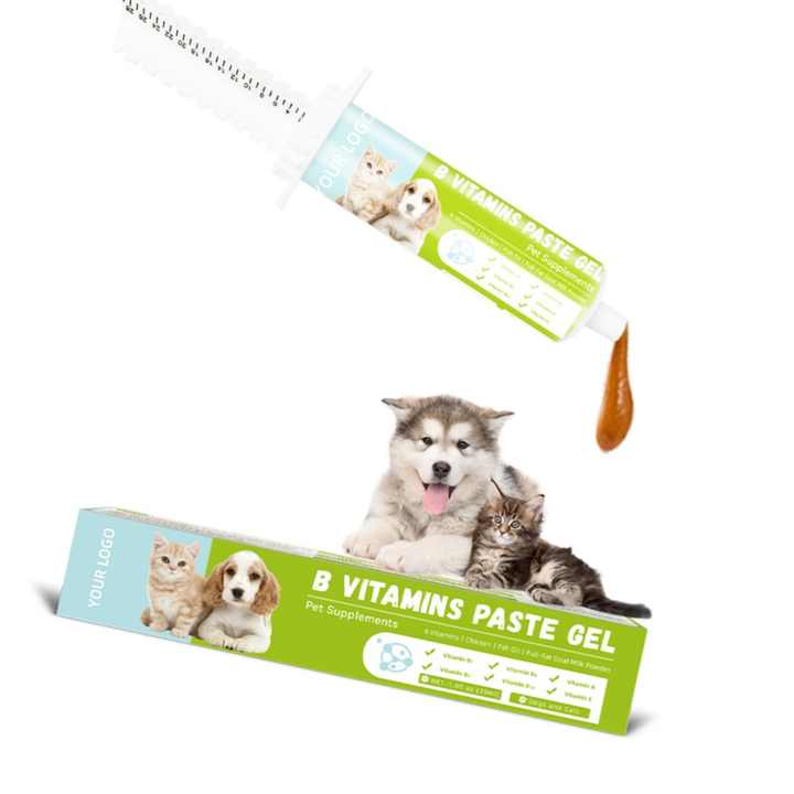 Vitamin B Complex Nutritional Paste for Dogs & Cats-Fast Absorption ...