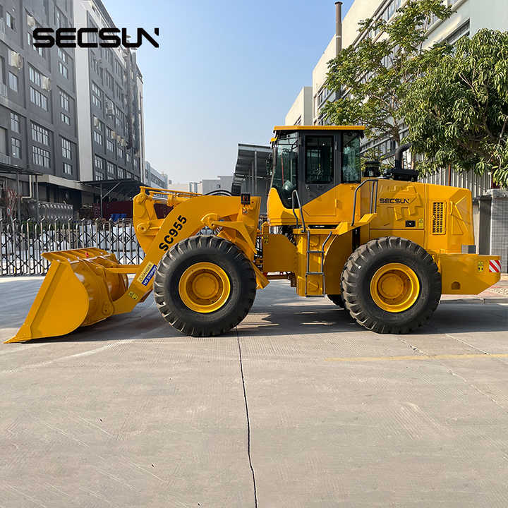 SECSUN 1 Ton 2 Ton 3 Ton 5 Ton Chinese Front End Loader Small Wheeled ...