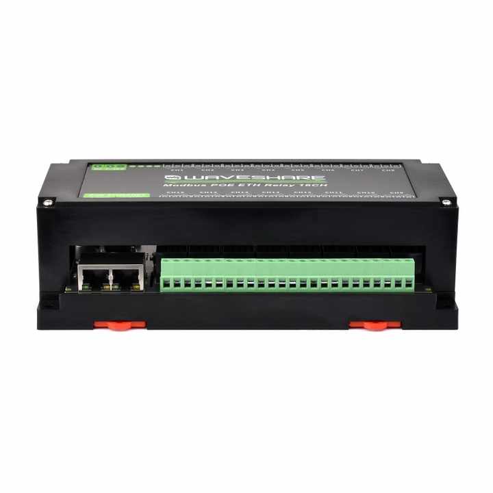 16-Ch Ethernet Relay Module, Modbus RTU / Modbus TCP Protocol, Ethernet ...
