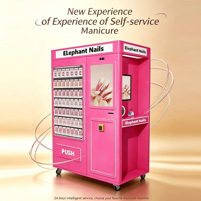 DIY nail art printer vending machine with nail printing device nail art ...