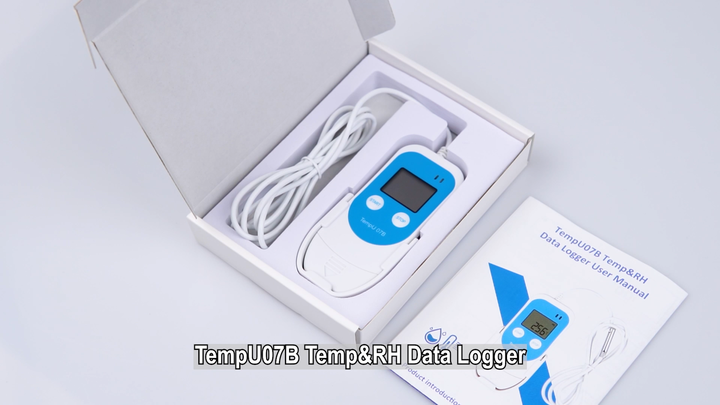 Continuous Monitoring with Repeating Use Temperature & Humidity Recorder
