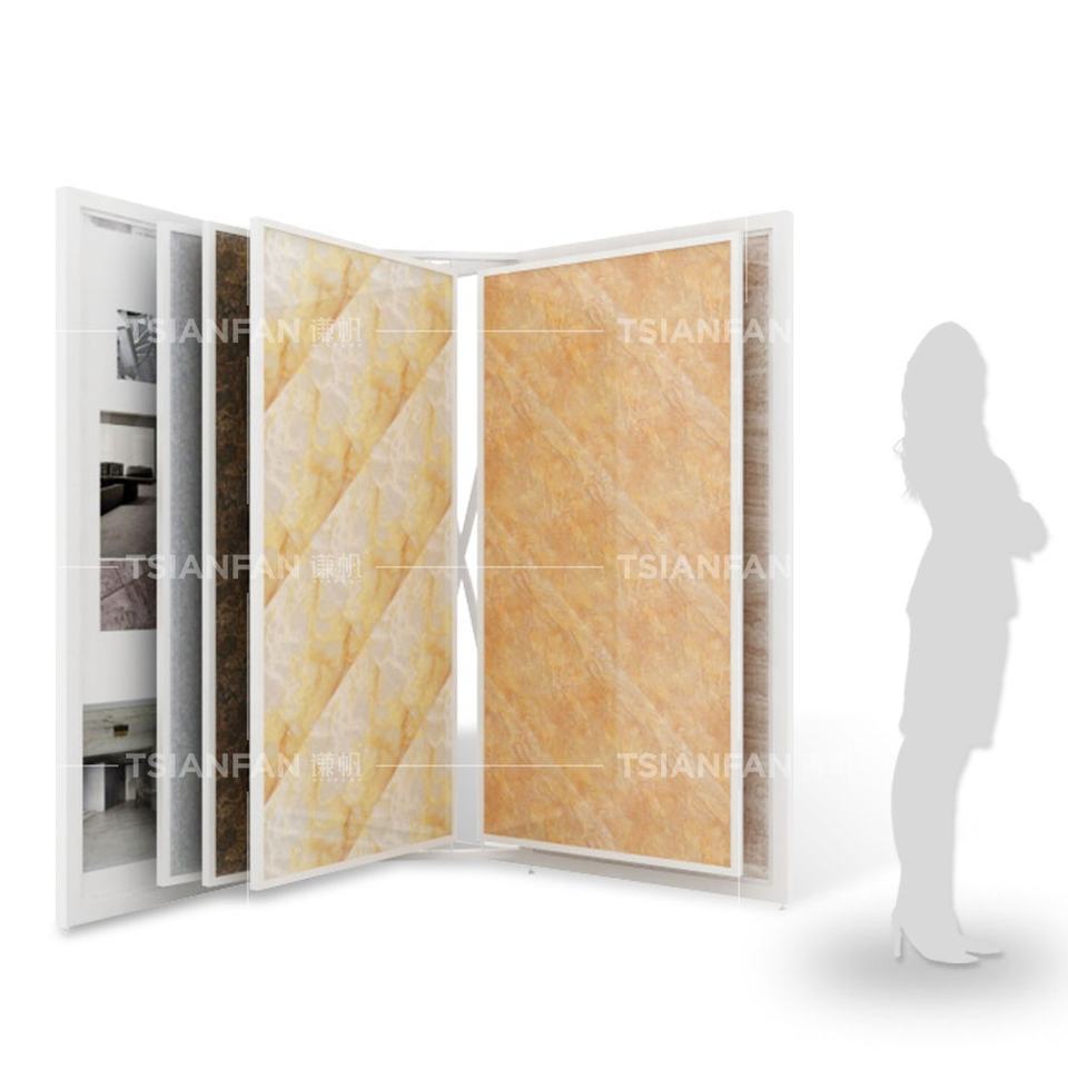 New Launch Metal Slide Tile Rack Large Marble Tile Stand Brochure ...