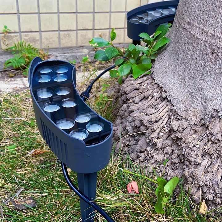 48W Color RGB LED Tree Lights - IP65 Waterproof Outdoor