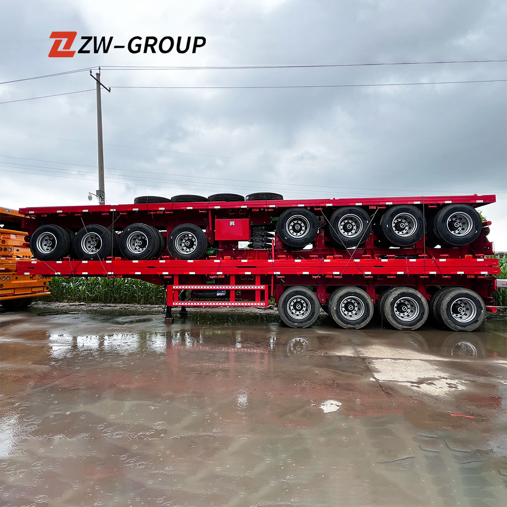 Versatile flatbed container trailer truck Solutions for Efficient Cargo ...