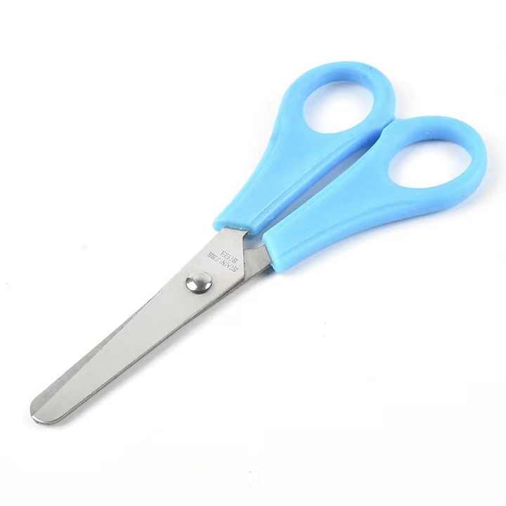 Wholesale Kids School Student Safety Tip Scale Scissors Rainbow Color ...