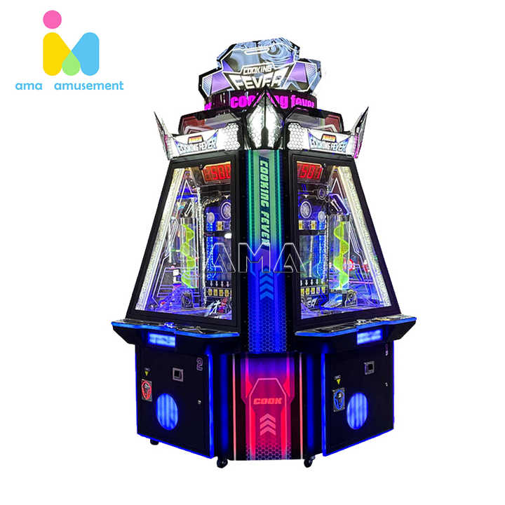AMA 4 Player Indoor Game Machine Cheap Coin Pusher Arcade Machine Hot ...