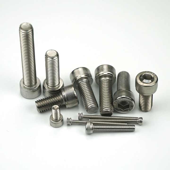 Jis Standard Hexagon Bolt Nut SS 304 Stainless Steel Galvanized Steel DIN931 DIN933 Half Thread ...