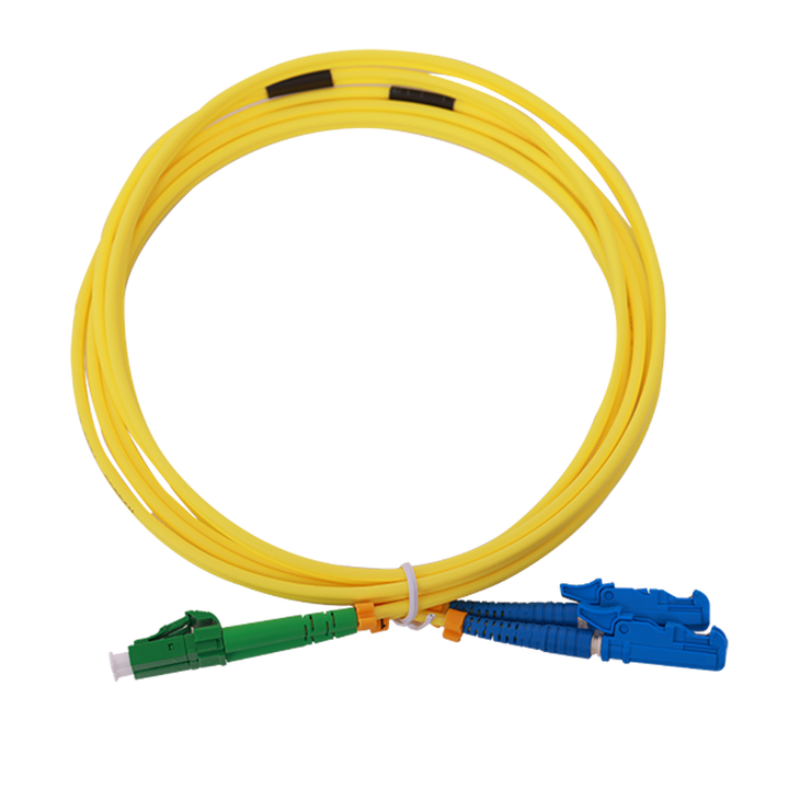 High Quality Singlemode E2000 UPC-LC APC Duplex Patch Cord Indoor Fiber Optic Equipment Belden ...
