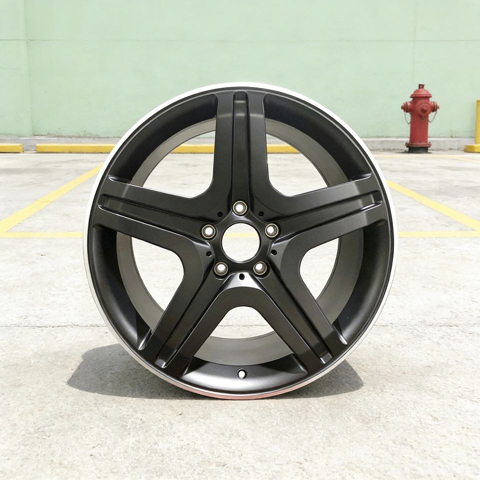 Automotive Wheel Five Spoke 21 Inch Alloy Car Rims for S65 C43 5x130 ...