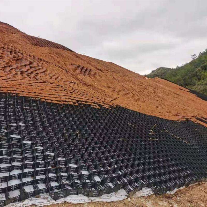Geocell Gravel Grid HDPE Industrial Slope Retaining Wall Durable ...