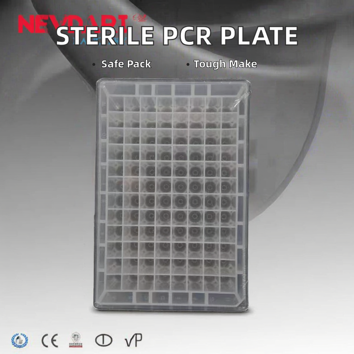Customizable 96-Well PCR Plate Sterile PP Lab Supplies with OEM Support ...