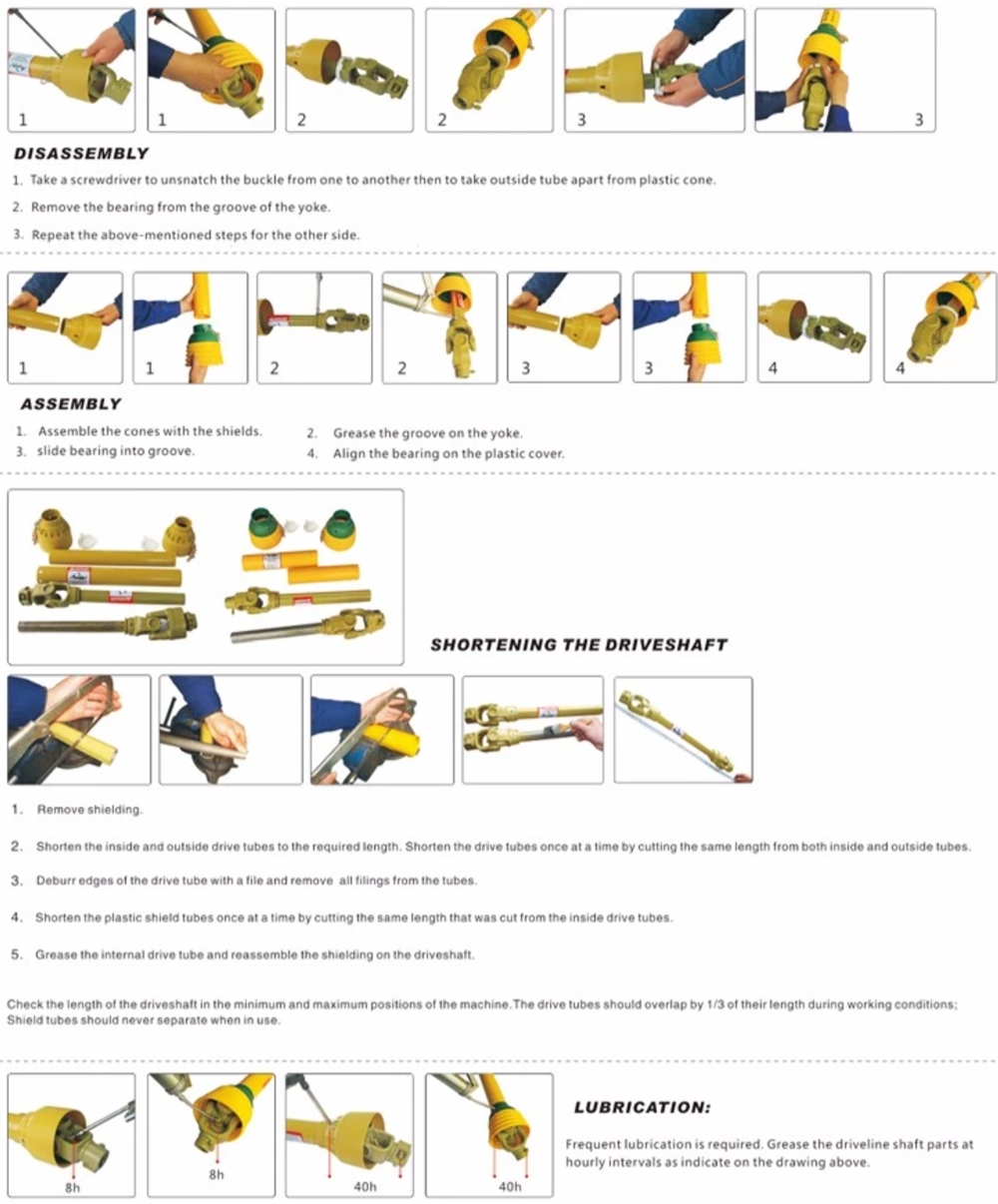 Pto Shaft Parts Triangular Tube for Agriculture Machinery – tractor ...