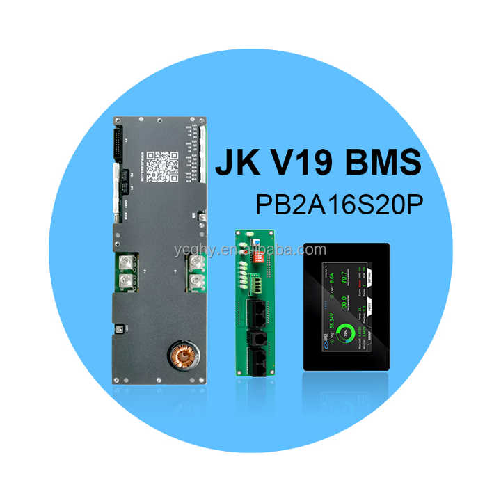 JK Inverter BMS V19 Upgrade - 200A PB2A16S20P with Display