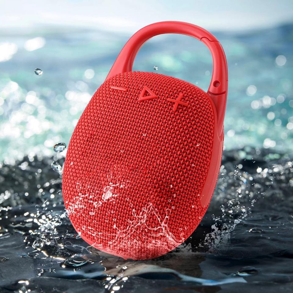 Mini Portable Speaker with Strong Sound and RGB Lights, Perfect for ...