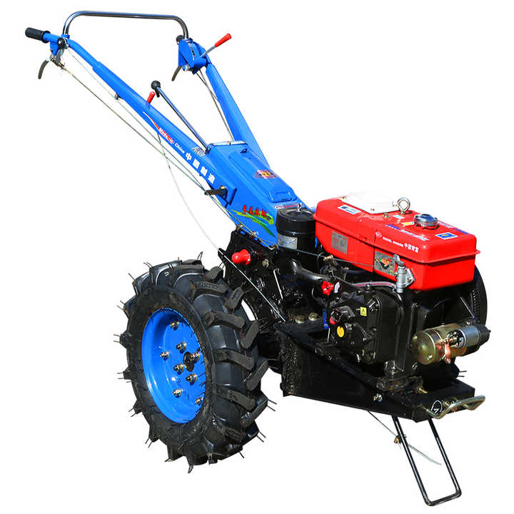 8HP Agricultural Two Wheeled Mini Walking Tractor with Diesel Engine