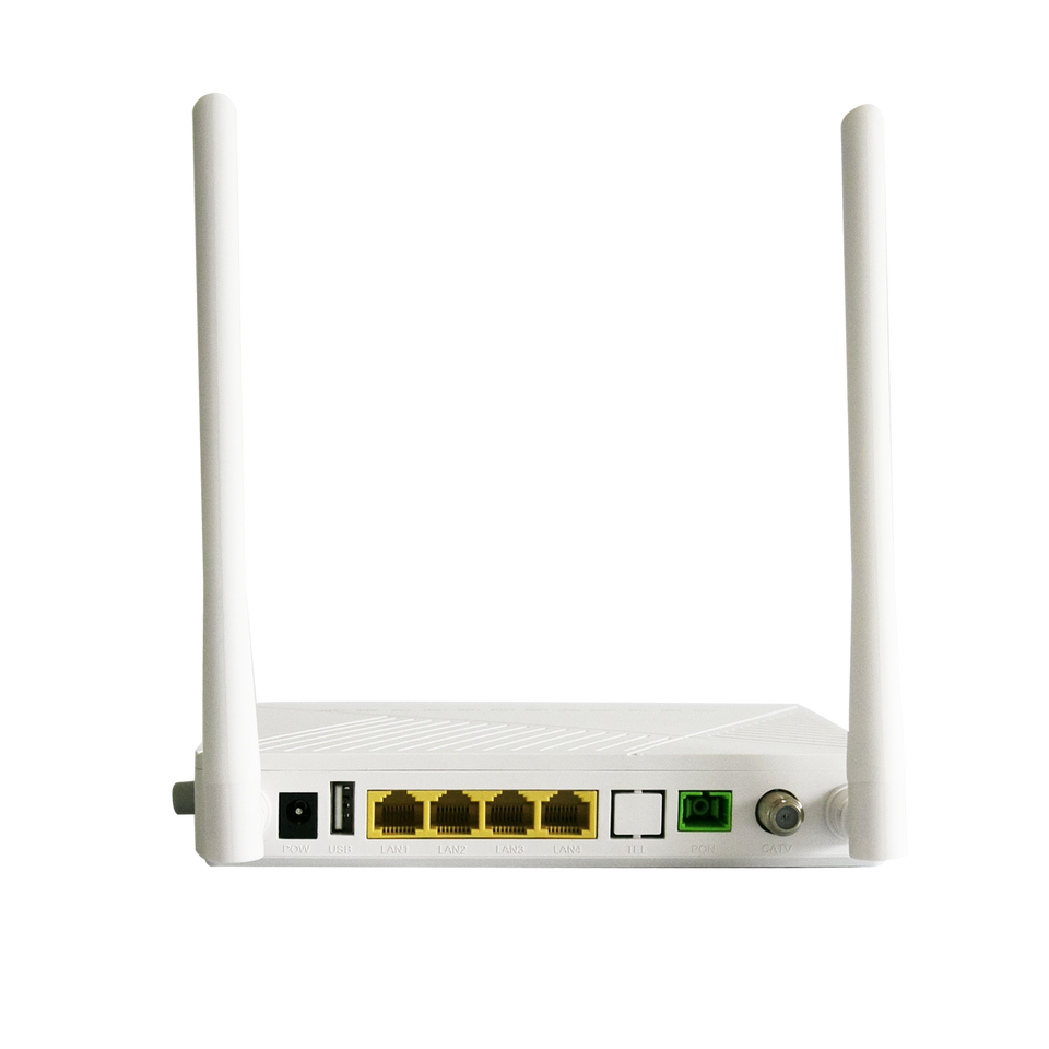 XPON GPON ONU 1GE 3FE CATV Wi-Fi ONT FTTH POE 12V Fiber IP/GPRS/TCP ...