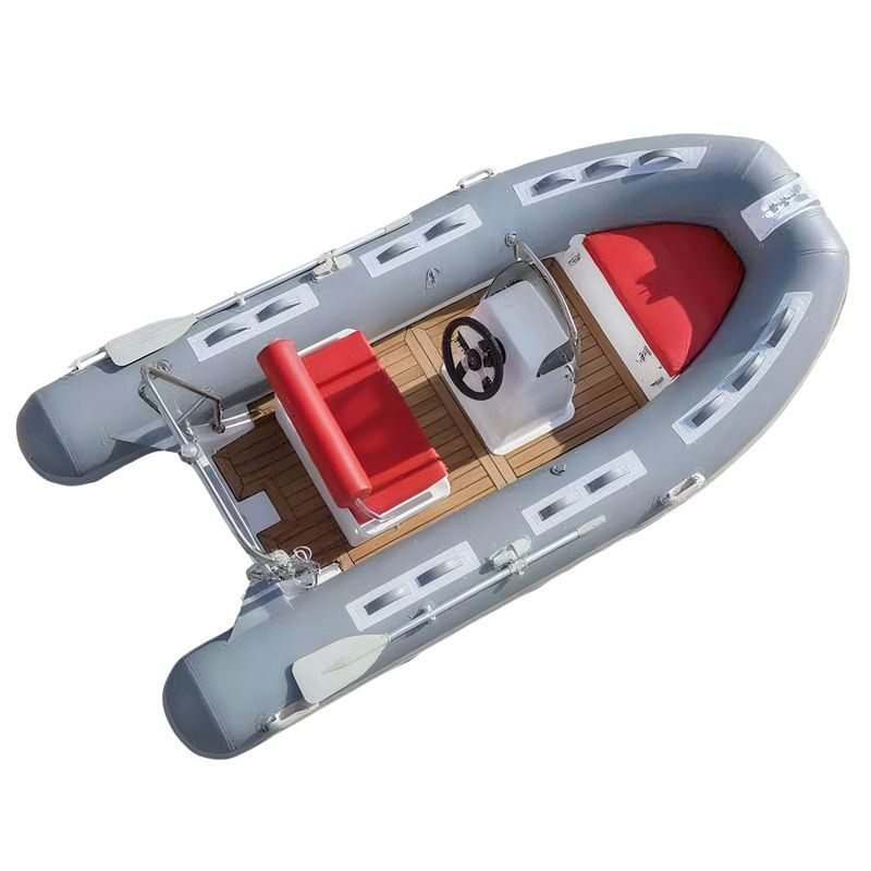 11ft Luxury Steel RIB Tender Lightweight Fiberglass PVC Sport Fishing ...