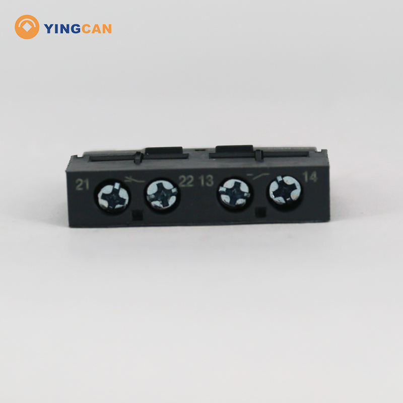 Factory Price DIN Rail Mounting 50/60Hz GV2 Black Contactor Auxiliary ...