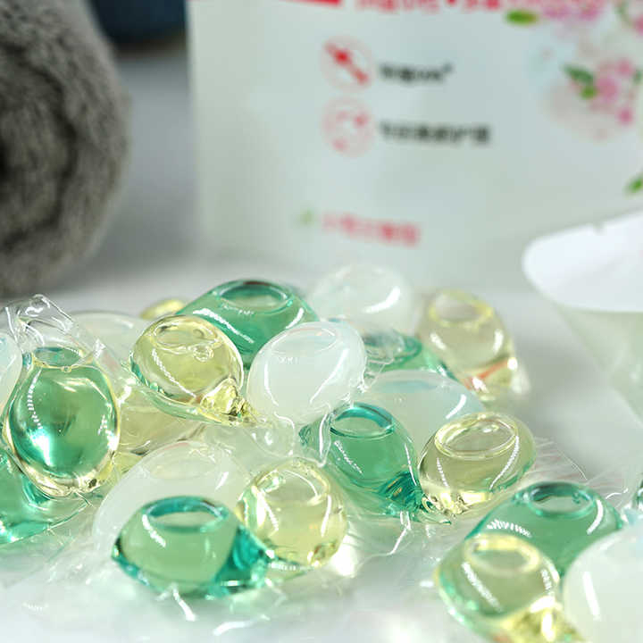 Capsule Gel Detergent Micro Capsule Detergent 3D Laundry Gel Ball ...