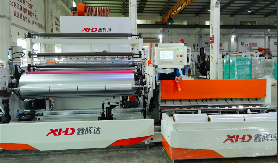XHD 2000mm Fully Automatic Stretch Film Machine 3 Layers 5 Layers ...