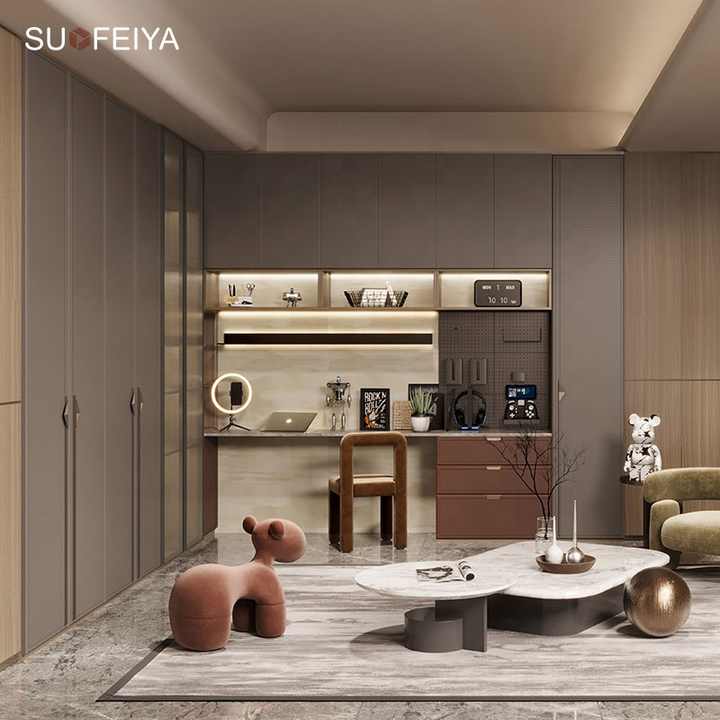 Suofeiya Modern Luxury Walk in Closet Wardrobe Cabinets Design with ...