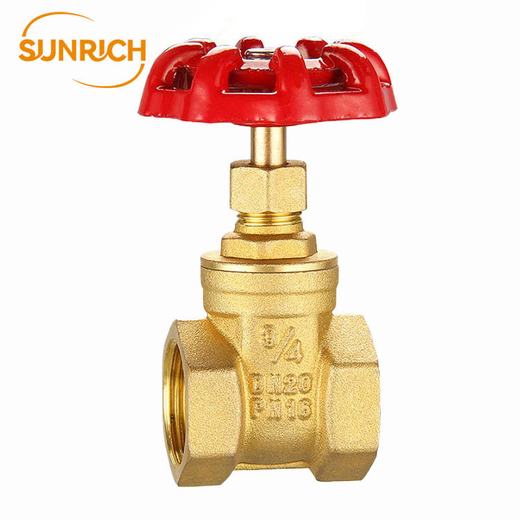 Brass Manual Gate Valve NPT Thread DN15-DN100 PN16/PN25/PN40 High ...