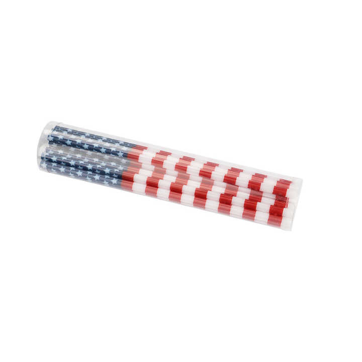 Custom Made Reusable Printed Plastic Drinking Straws