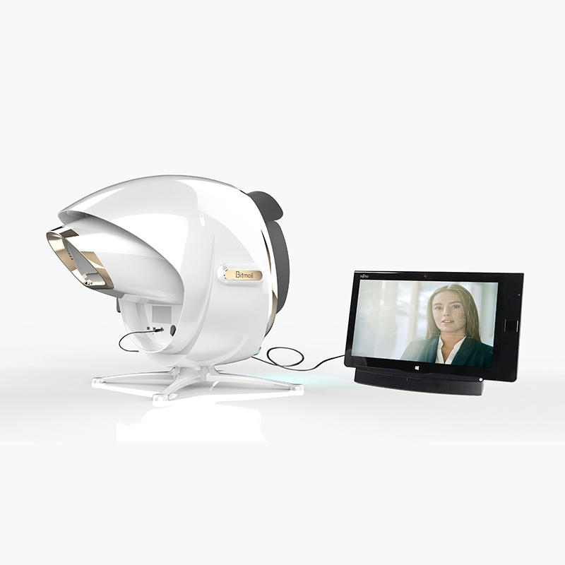 Portable AI Intelligence 3d Skin Test Analyzer Camera Skin And Hair ...