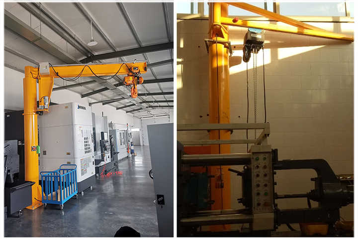 Slewing Cantilever Arm 500kg - 20 Ton Jib Crane for Workshops