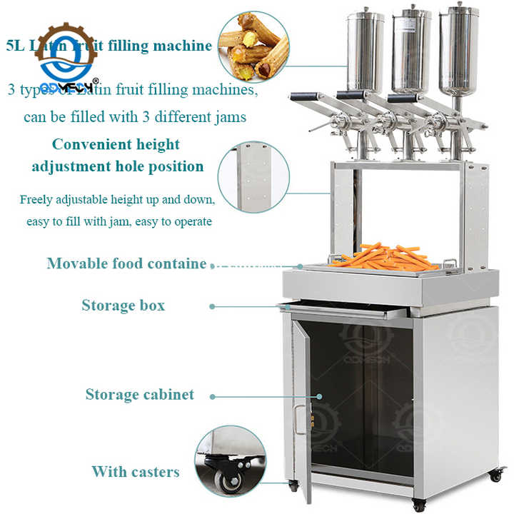 QDMECH Commercial Multi-Functional Injection Machine for Jam Cream and ...
